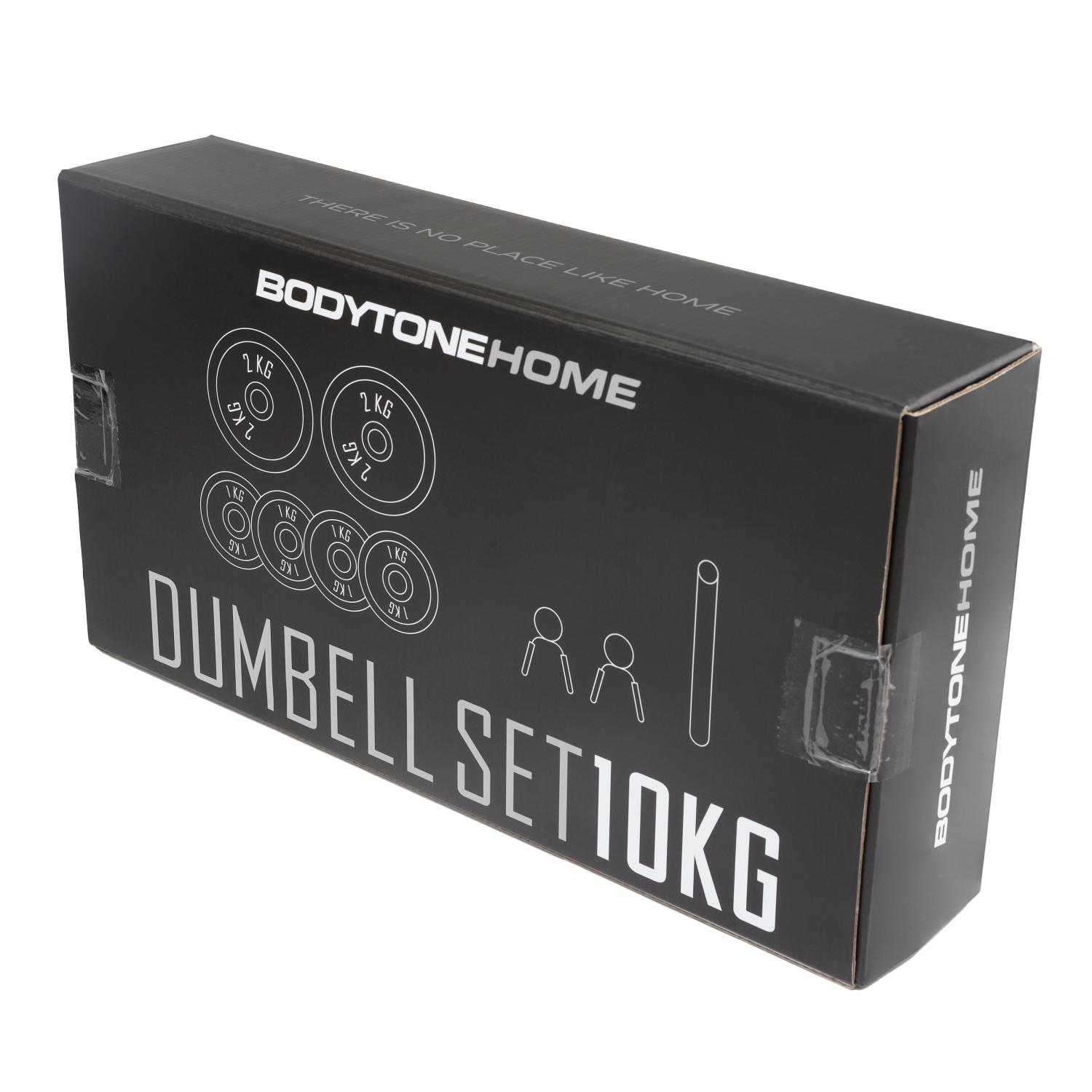 D10SET Lot d'haltères 10Kg - Bodytone